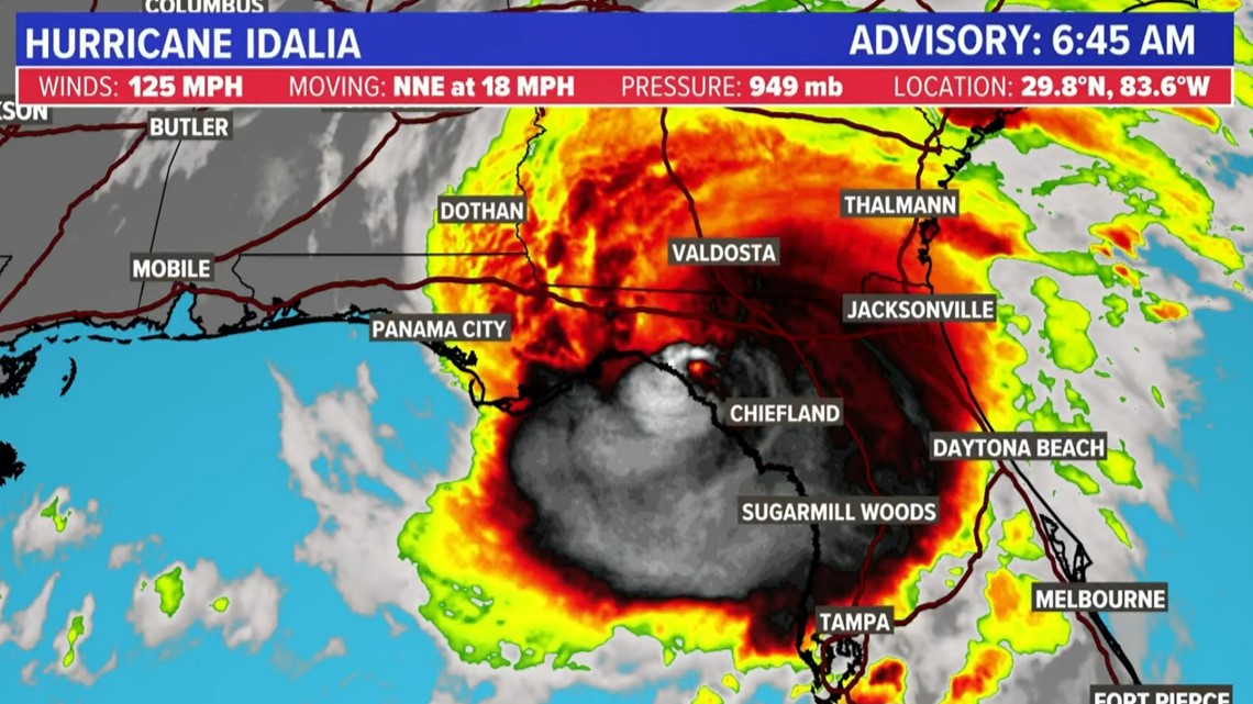 Hurricane Idalia updates: Storm makes landfall in Big Bend area ...