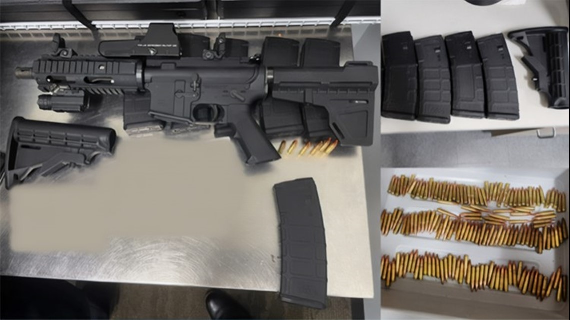 TSA: Passenger headed to Houston caught with loaded assault rifle ...