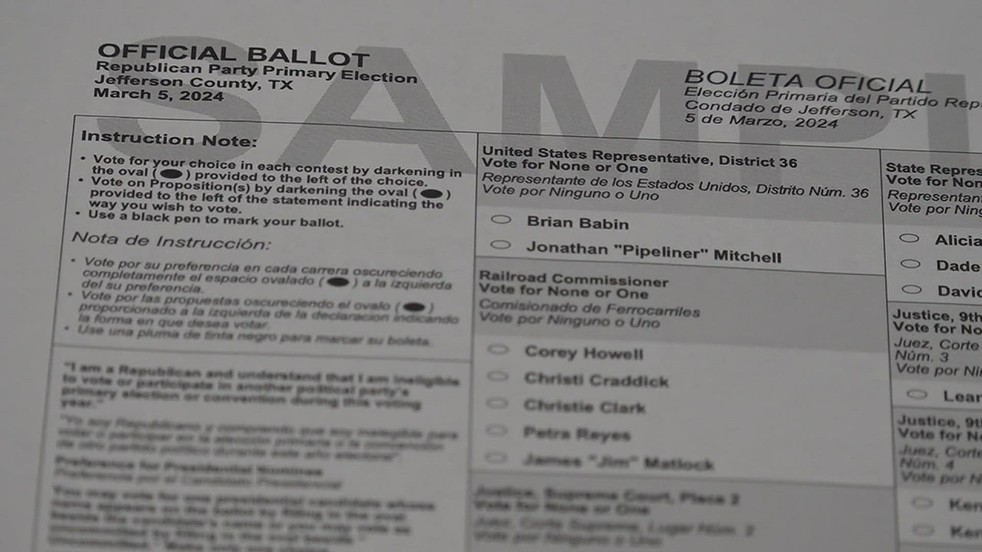 Why can't voters choose both ballots during the primary election ...