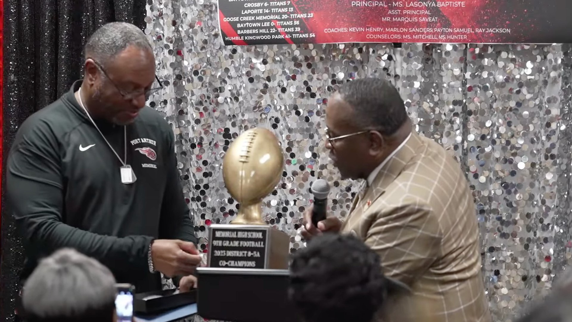 Longtime Port Arthur ISD coach honored with key to the city | kagstv.com