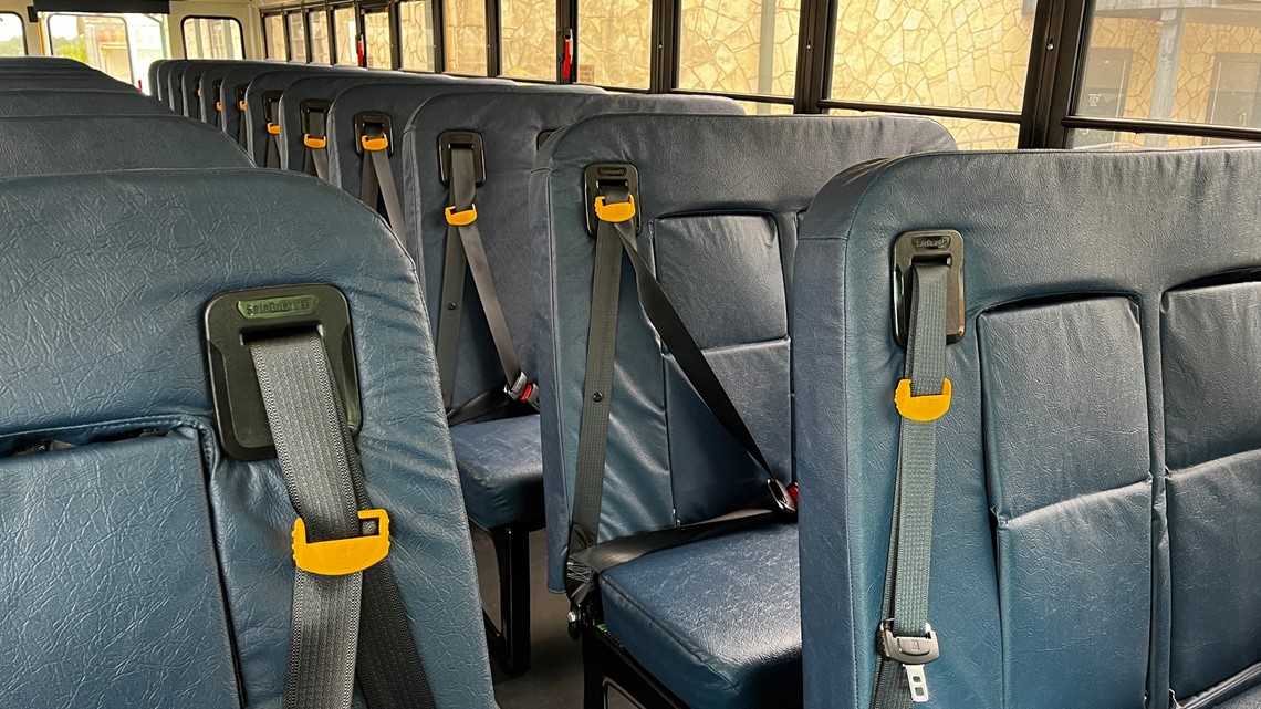Hays CISD leaders approve school bus seat belt plan | kagstv.com