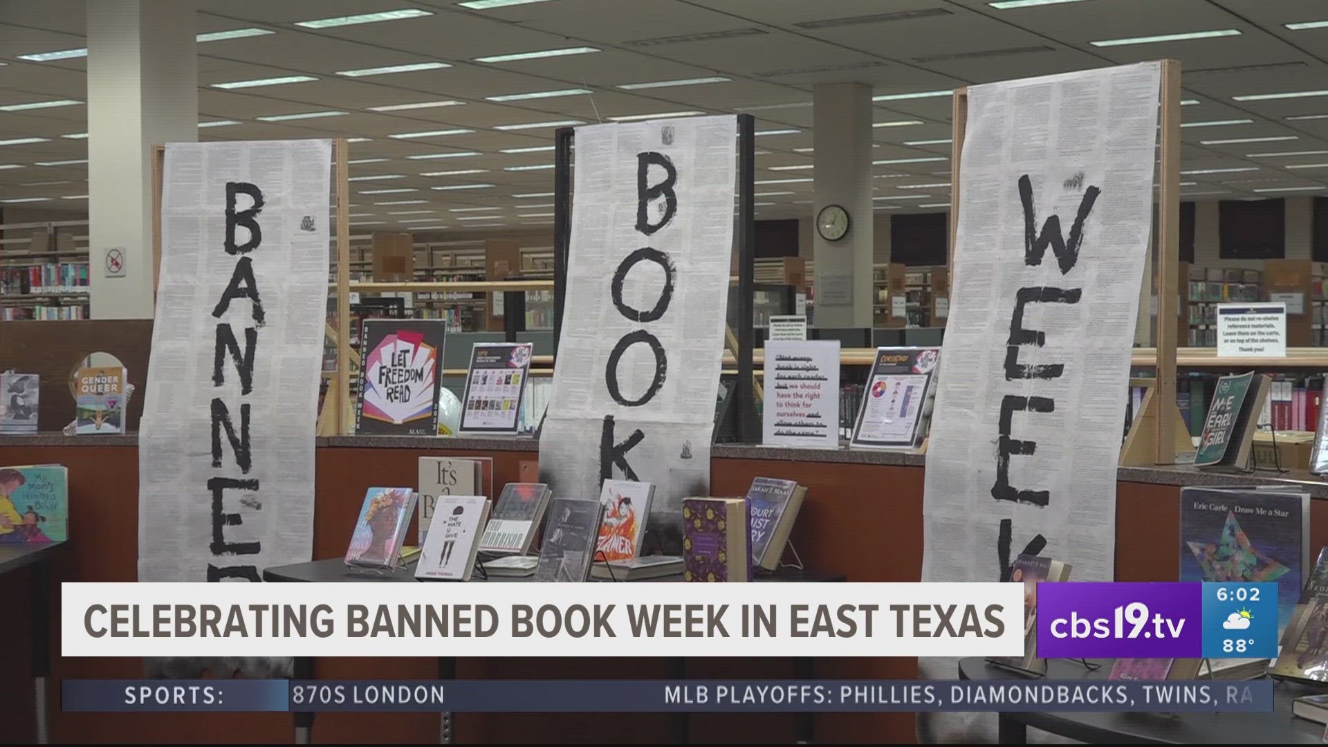 East Texas public libraries are celebrating banned books week | kagstv.com