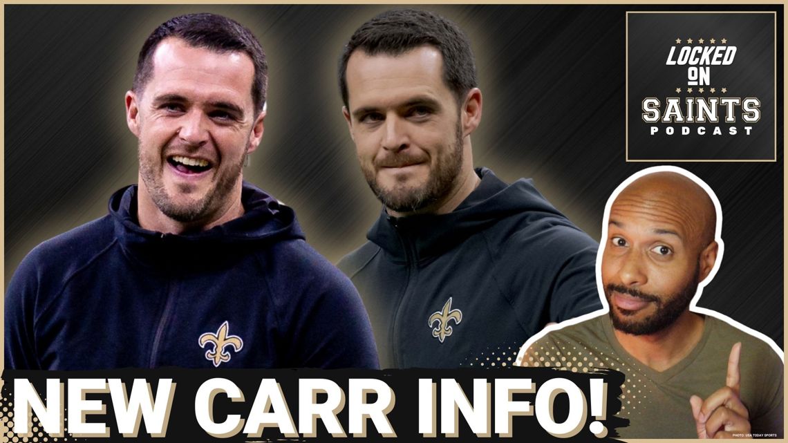 REPORT: Saints, Derek Carr Injury Resolution Should Be Coming SOON ...
