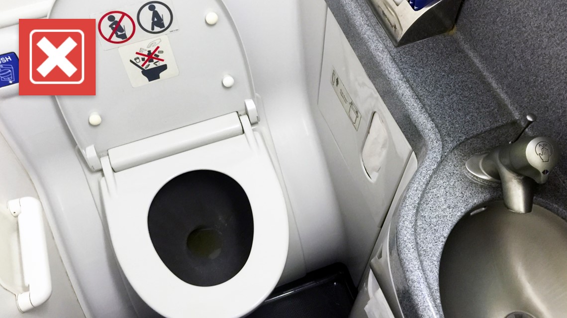 Do planes drop poop mid-flight? No. Not intentionally. | kagstv.com