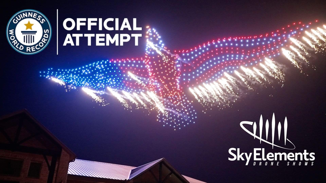 North Texas town looking to break drone show world record | kagstv.com