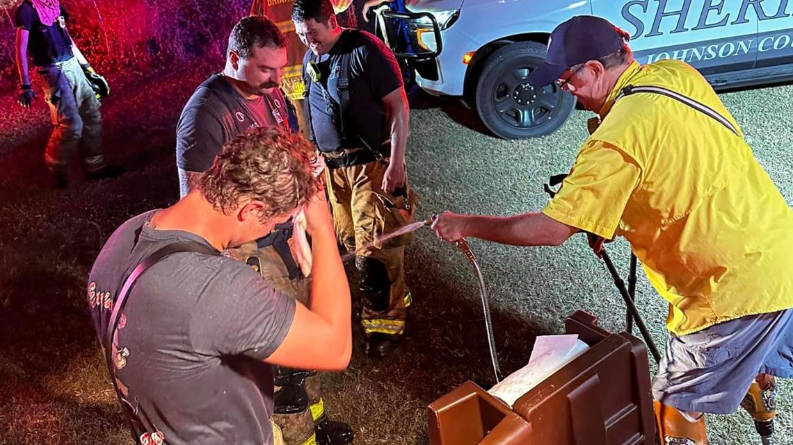 Texas firefighter's severe injury leads to life-saving service | kagstv.com