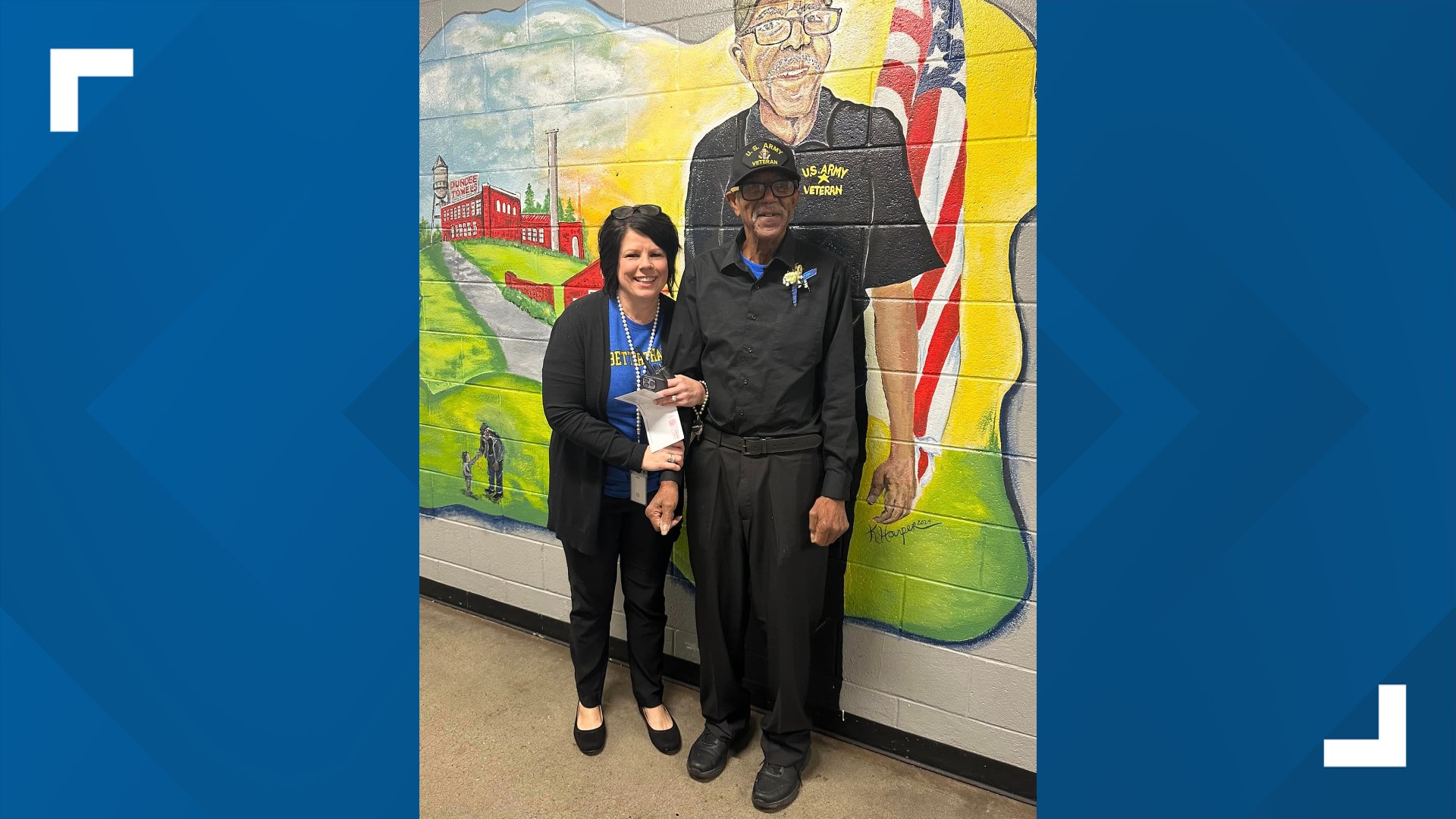 Pike County Elementary School birthday surprise for janitor | kagstv.com